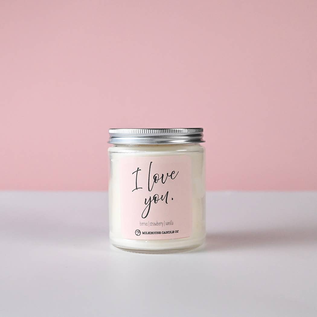 I Love You | 7 oz Classic Candle | Valentine's Day Exclusive – Mandy Spring Farm Nursery, Inc.