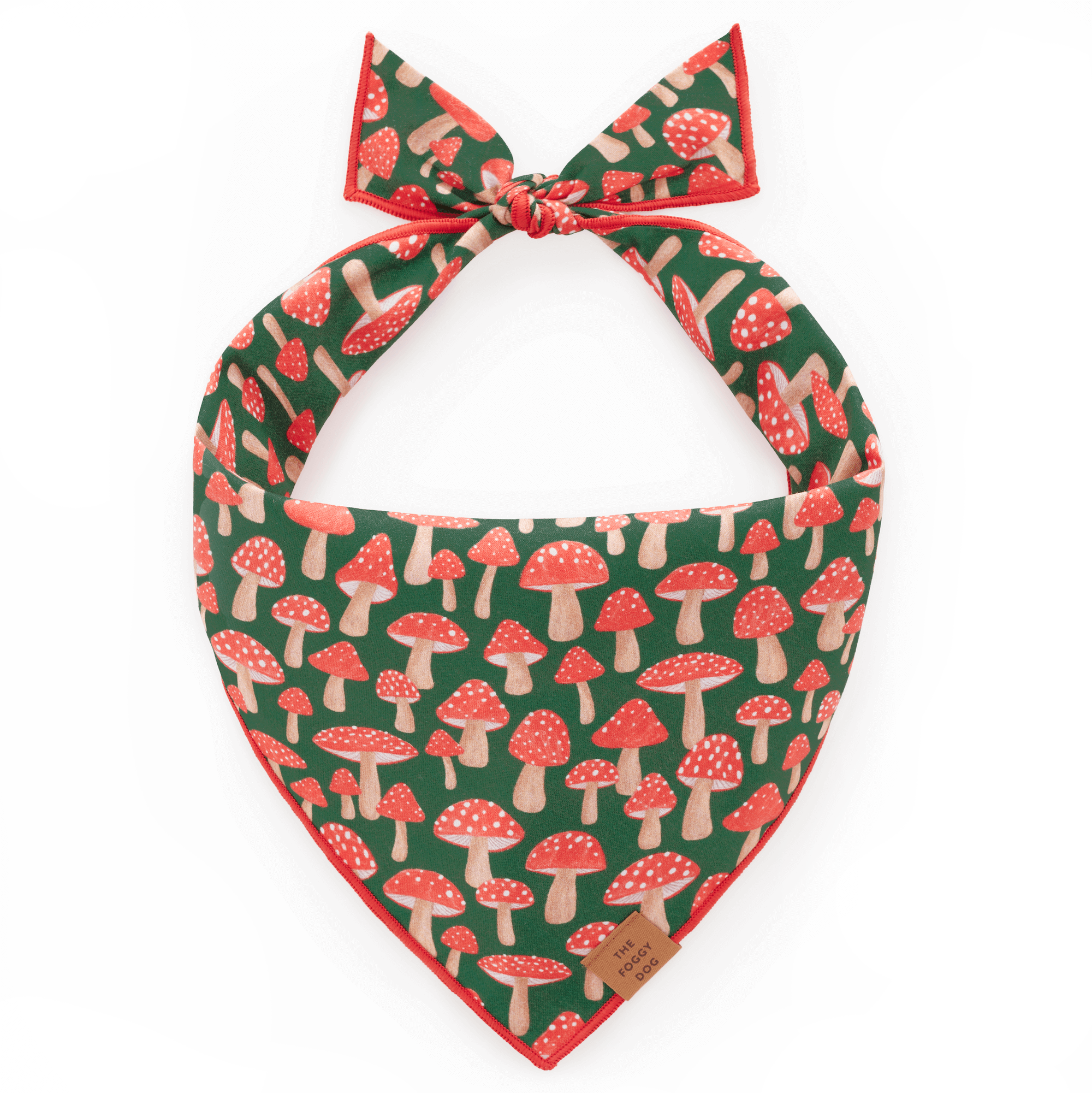 Mushroom Meadow Dog Bandana – Mandy Spring Farm Nursery, Inc.