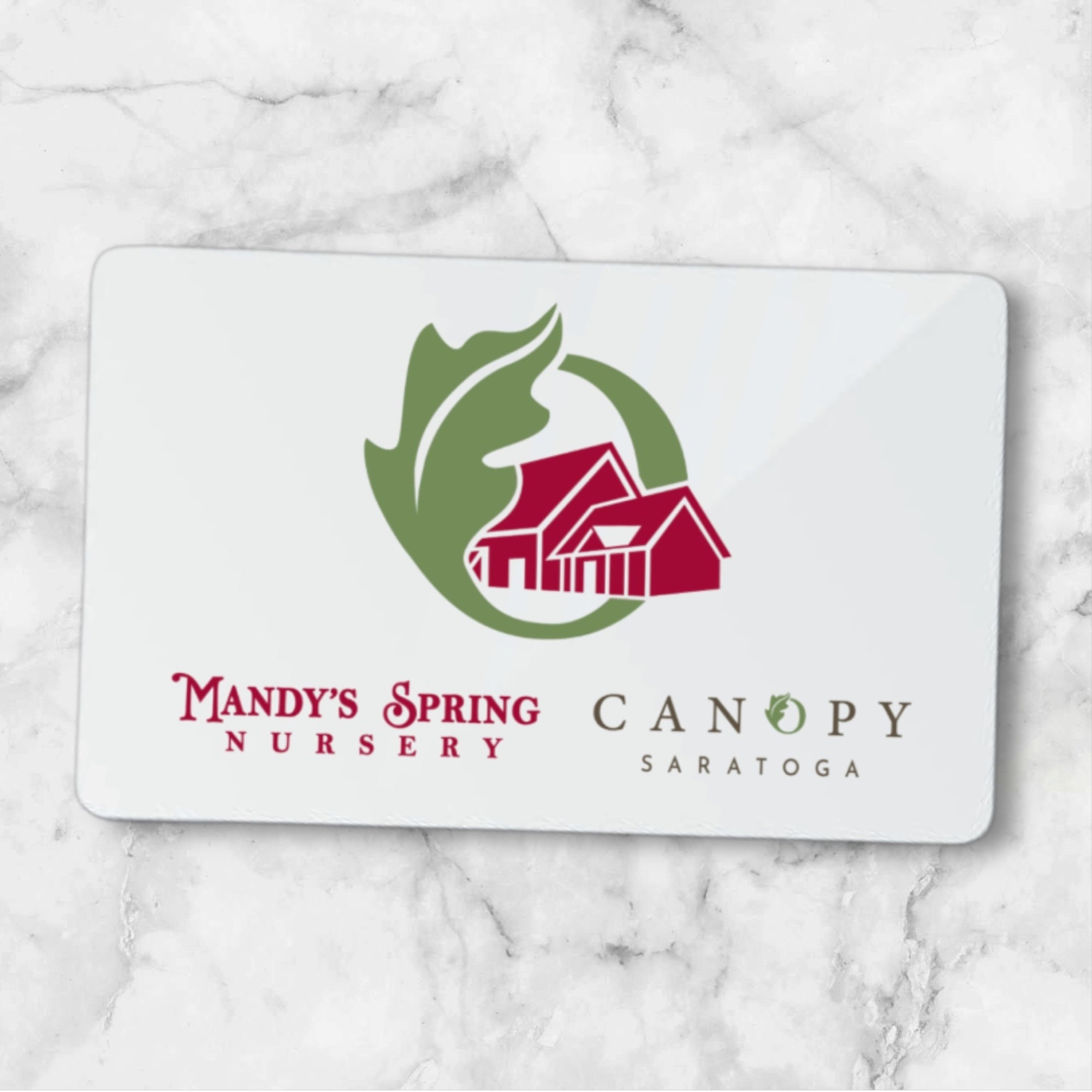 Mandy's Spring Nursery & Canopy Saratoga Gift Card – Mandy Spring Farm ...