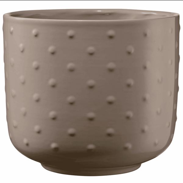 Greige Ceramic Baku Pearl Pot – Mandy Spring Farm Nursery, Inc.