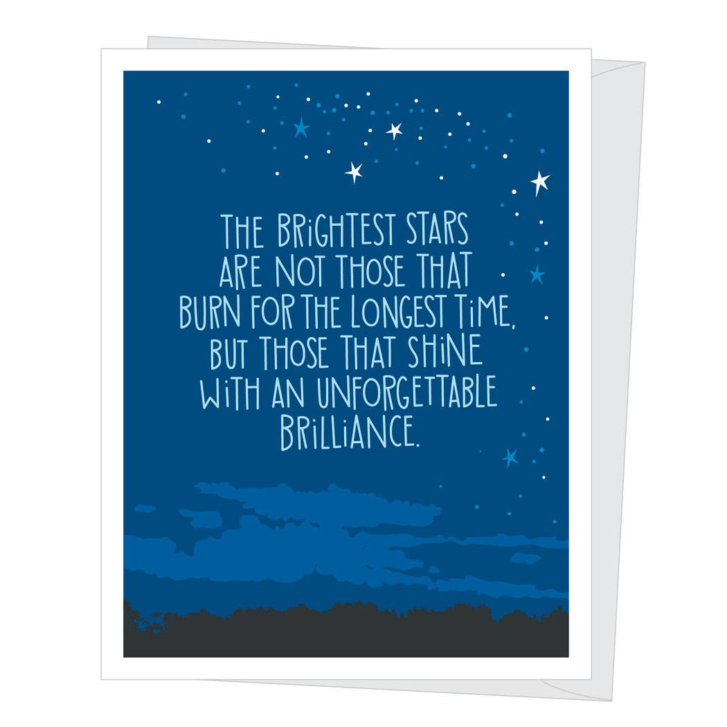 Brightest Stars Sympathy Card – Mandy Spring Farm Nursery, Inc.