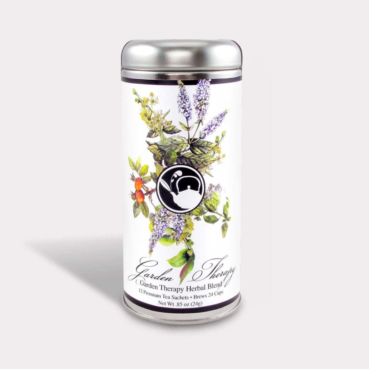 Garden Therapy Herbal Tea - 12 Tea Sachets - Tall Tin – Mandy Spring ...